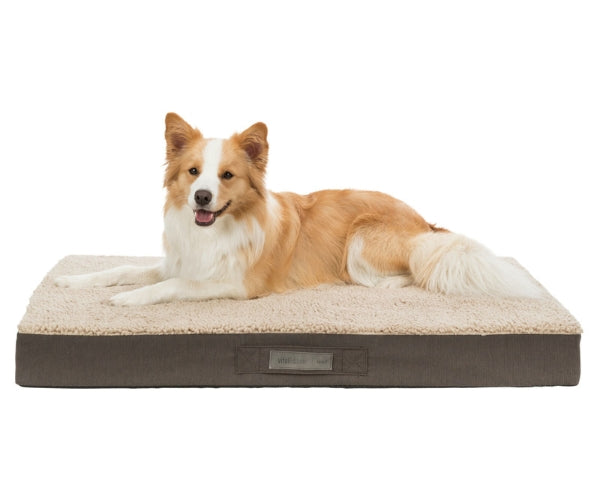 Orthopedic Flat Dog Mattress with Removable Cover - Give Your Dog Maxi ...