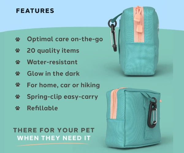 Charlie The Vet Mini First Aid Kit - Compact Emergency Care for Dogs ...