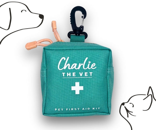 Charlie The Vet Mini First Aid Kit - Compact Emergency Care for Dogs ...