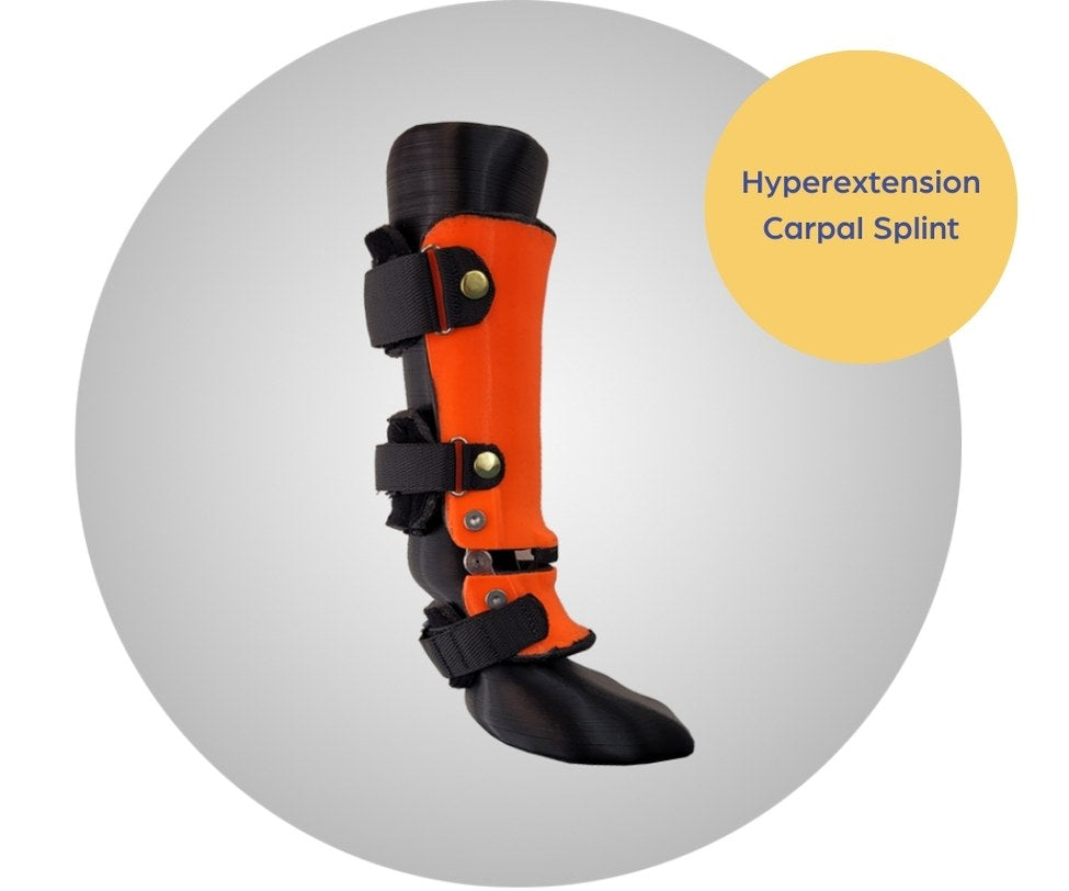 Scandi Orthopedic Dog Carpal Front Splint - Grade 4 (rigid) - Fully Cu ...