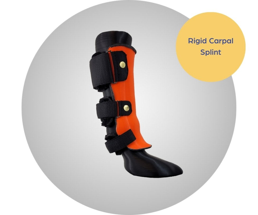 Scandi Orthopedic Dog Carpal Front Splint - Grade 4 (rigid) - Fully Cu ...
