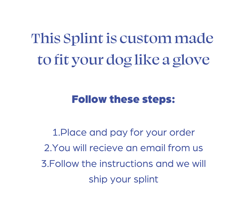 Scandi Orthopedic Dog Front or Back Boot Splint - Grade 4 (front or ba ...