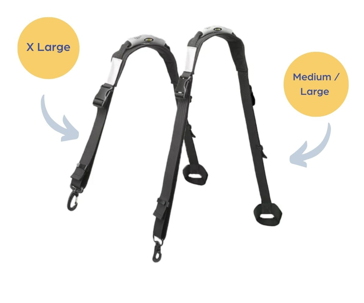 Shoulder Strap Harness and Lead - By Help Em Up — ZOOMADOG